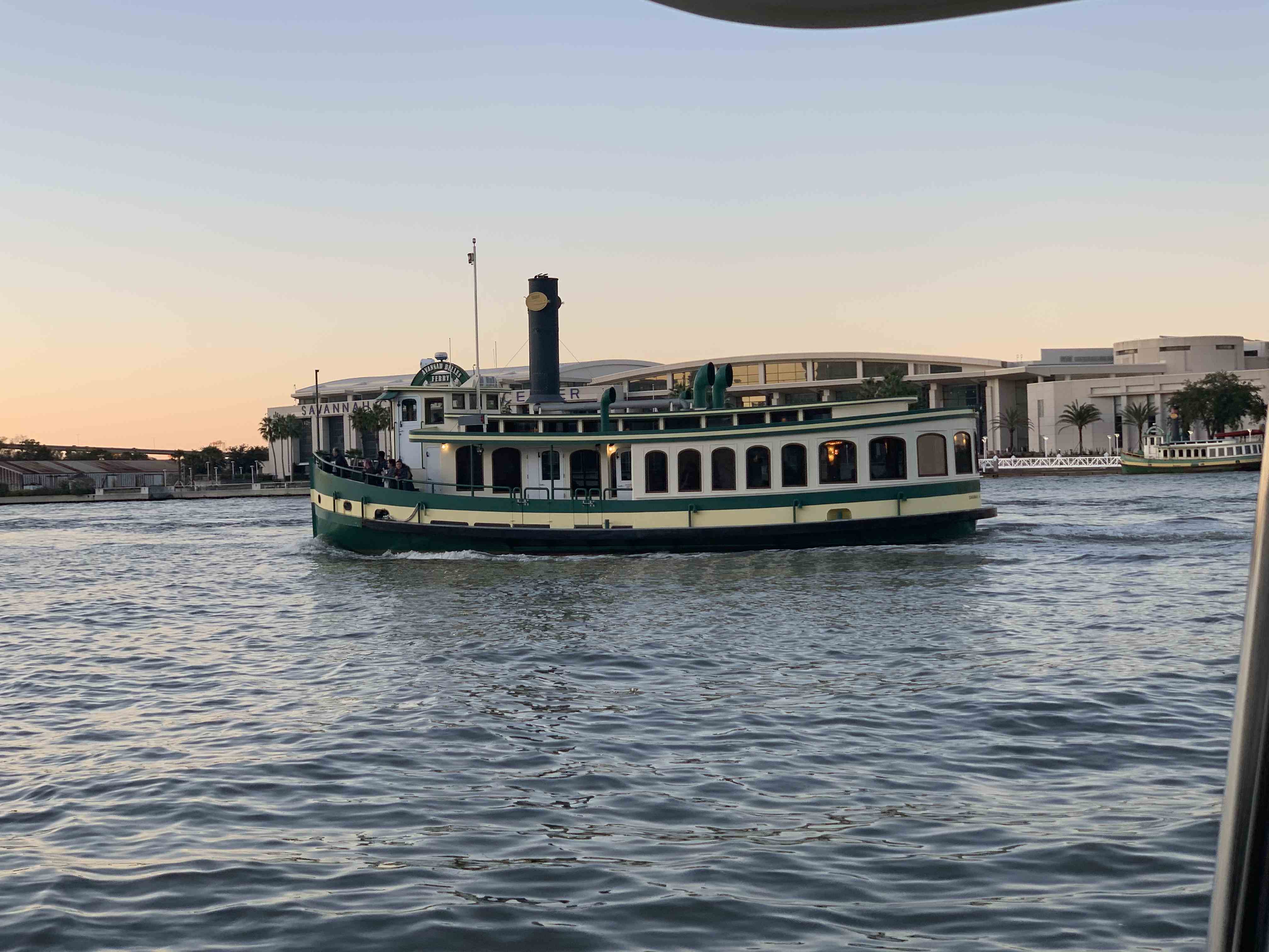 Up the River in Savannah – MV Simple Life